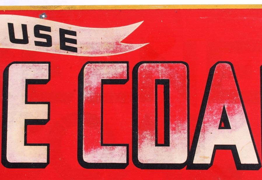 Original Keene Coal Sign Roundup, MT 1908-1925