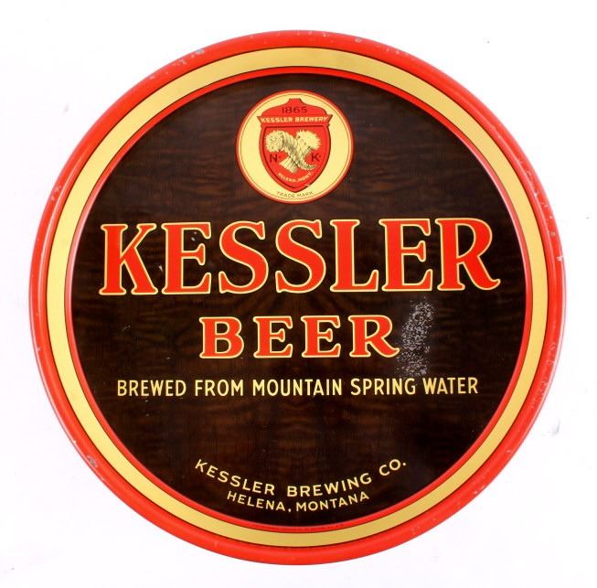 Kessler Brewing Co. Beer Tray from Helena Montana