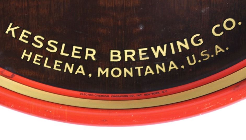 Kessler Brewing Lorelei Beer Tray Helena Montana