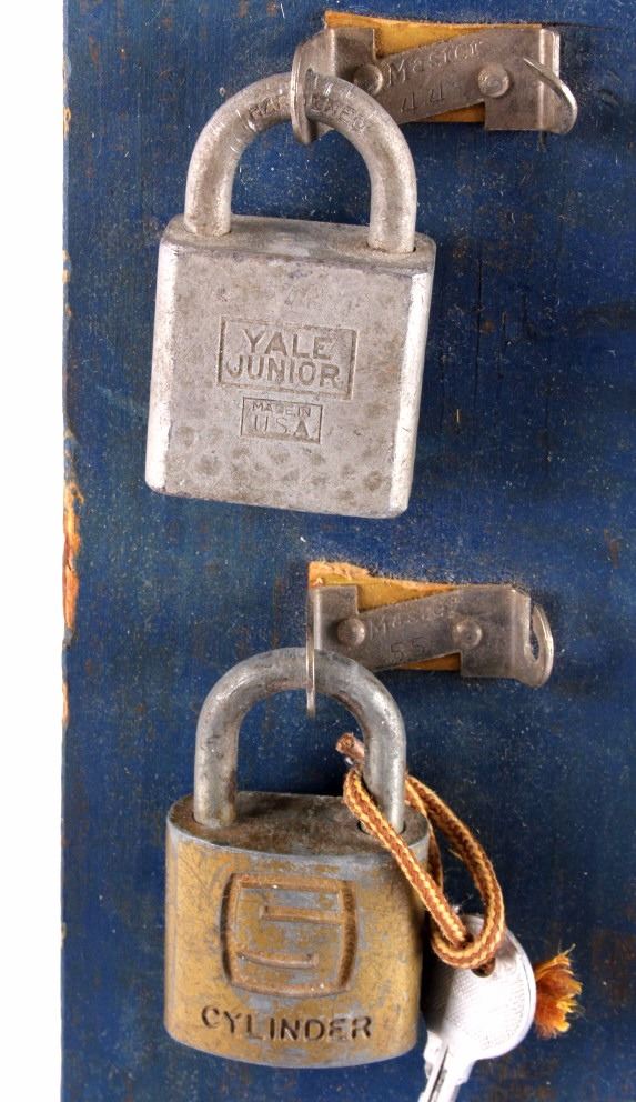 Master Padlock Advertising Display
