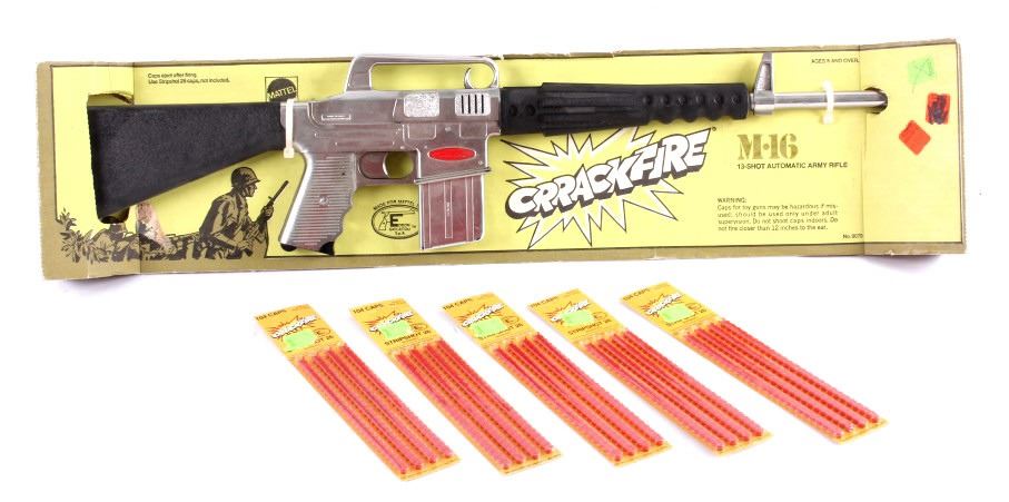 Mattel M-16 Toy Rifle with Caps