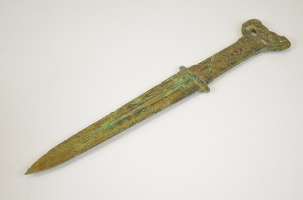 Bronze Archaic Style Dagger
