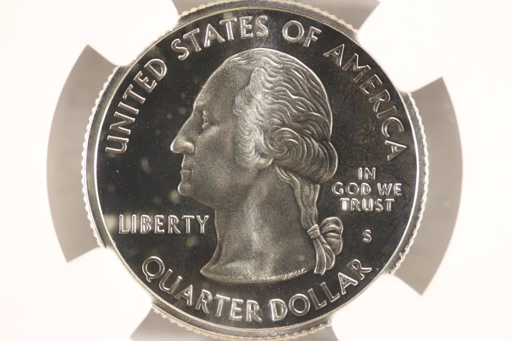 2001-S SILVER NORTH CAROLINA QUARTER NGC PF69