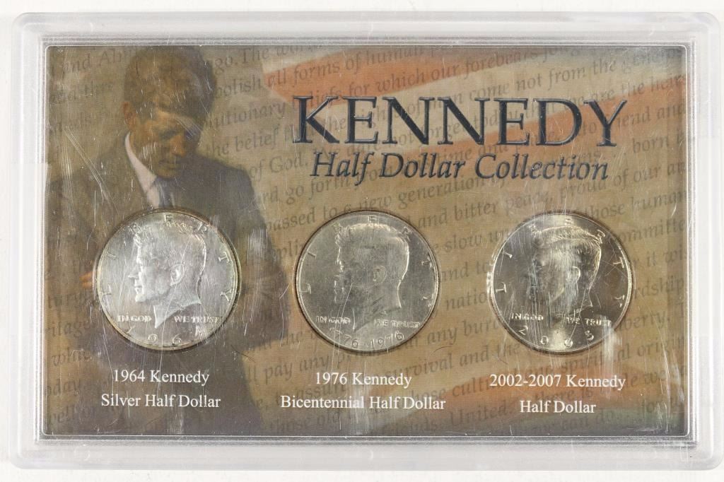 KENNEDY HALF DOLLAR COLLECTION INCLUDES 1964