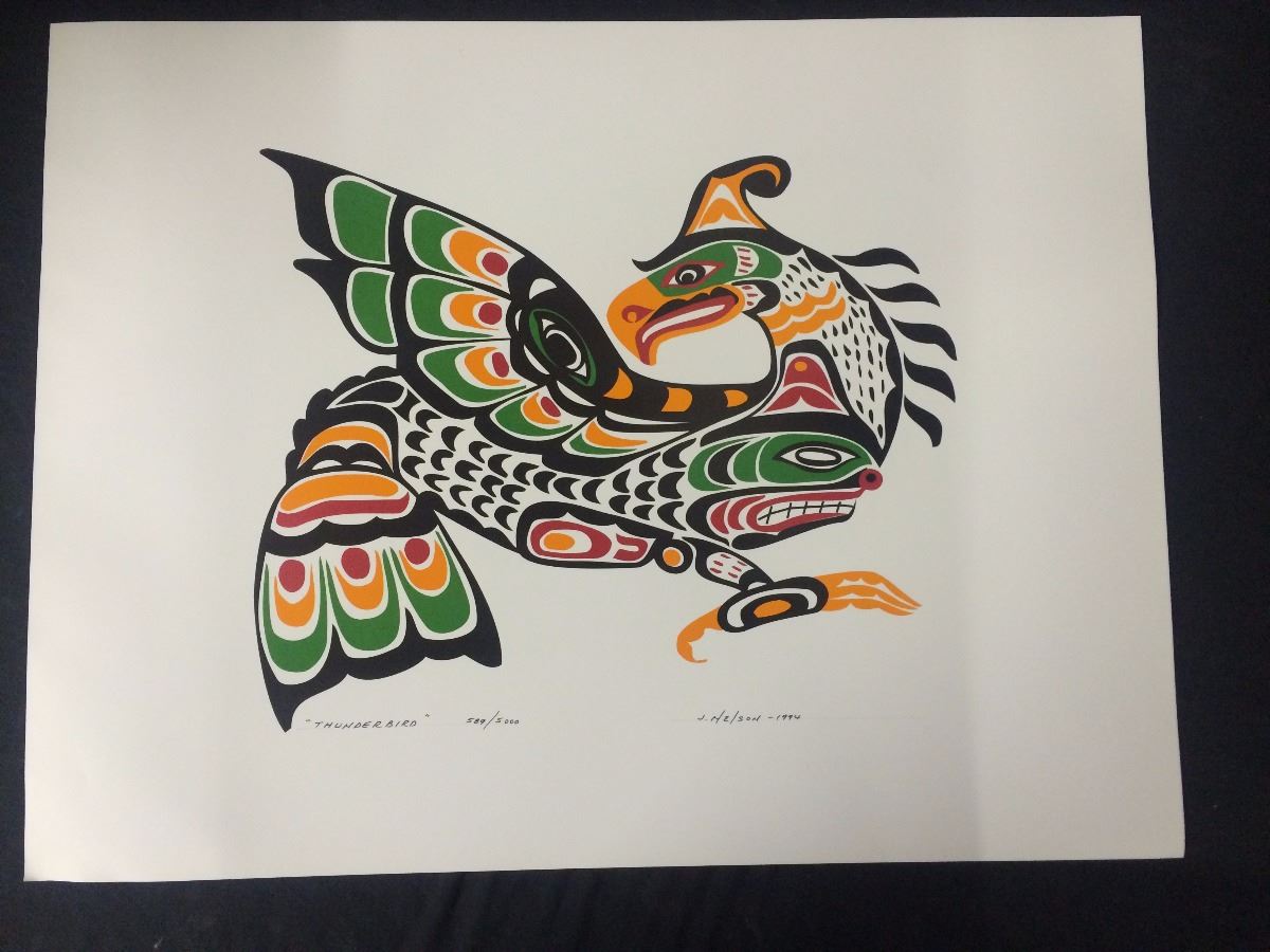 Limited edition Native Art Signed J NelsoN