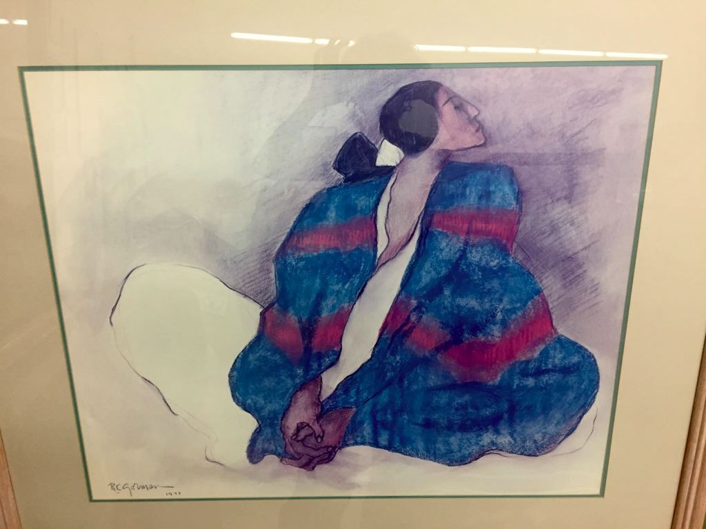 R.C. Gorman Print – 1977