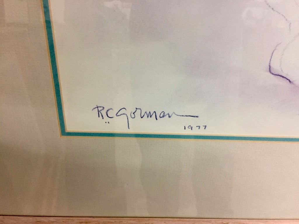 R.C. Gorman Print – 1977