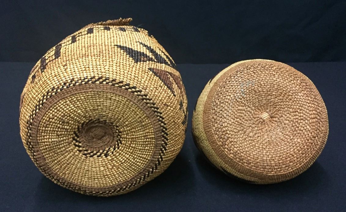 Hupa / Kurok Baskets –Circa Early 1900s