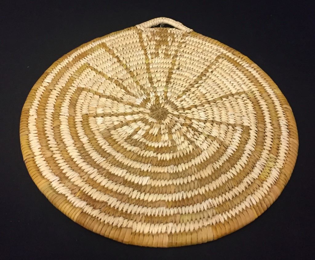 Tohono O’odham Man in the Maze Basket