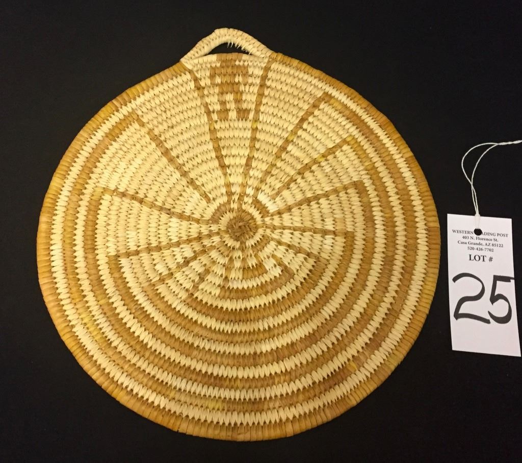 Tohono O’odham Man in the Maze Basket