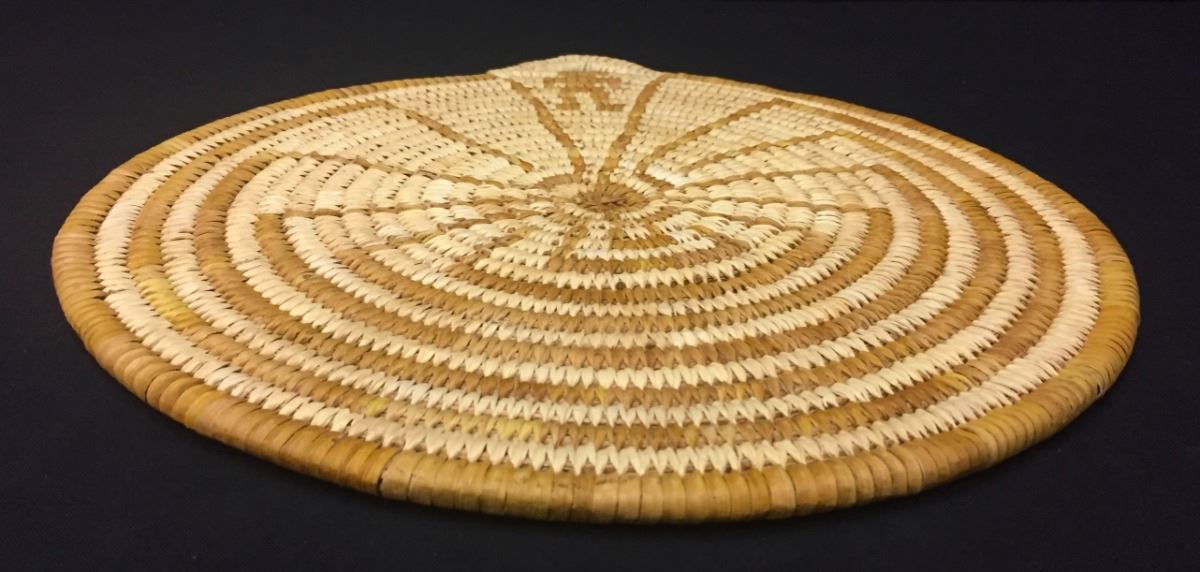 Tohono O’odham Man in the Maze Basket