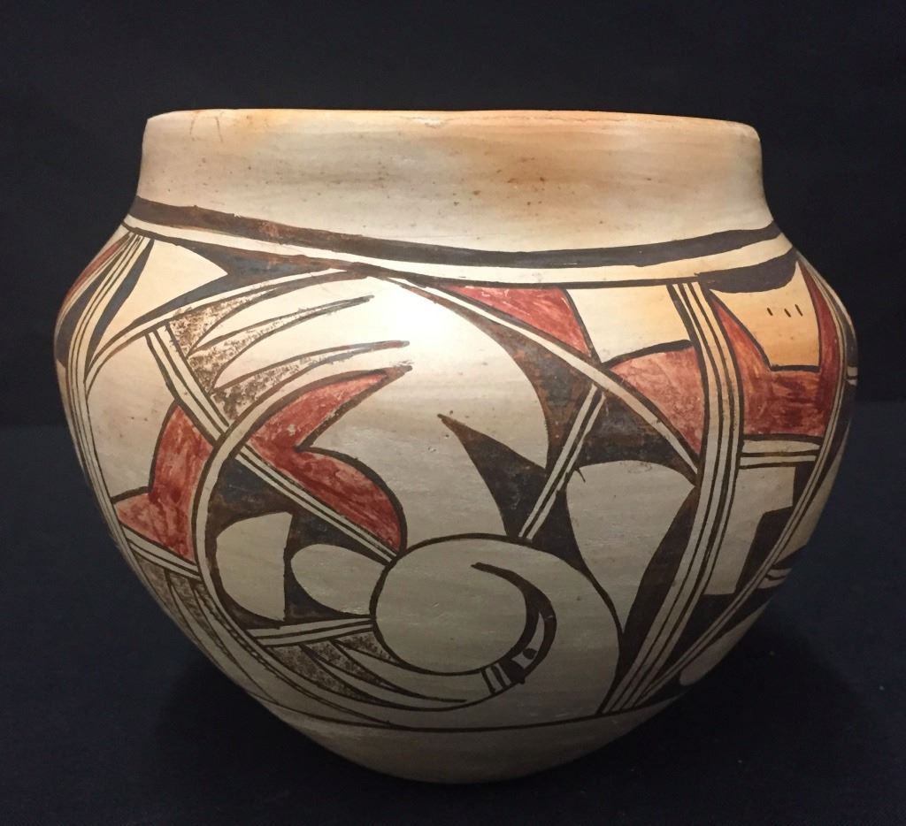Vintage Hopi Pottery Jar – Signed