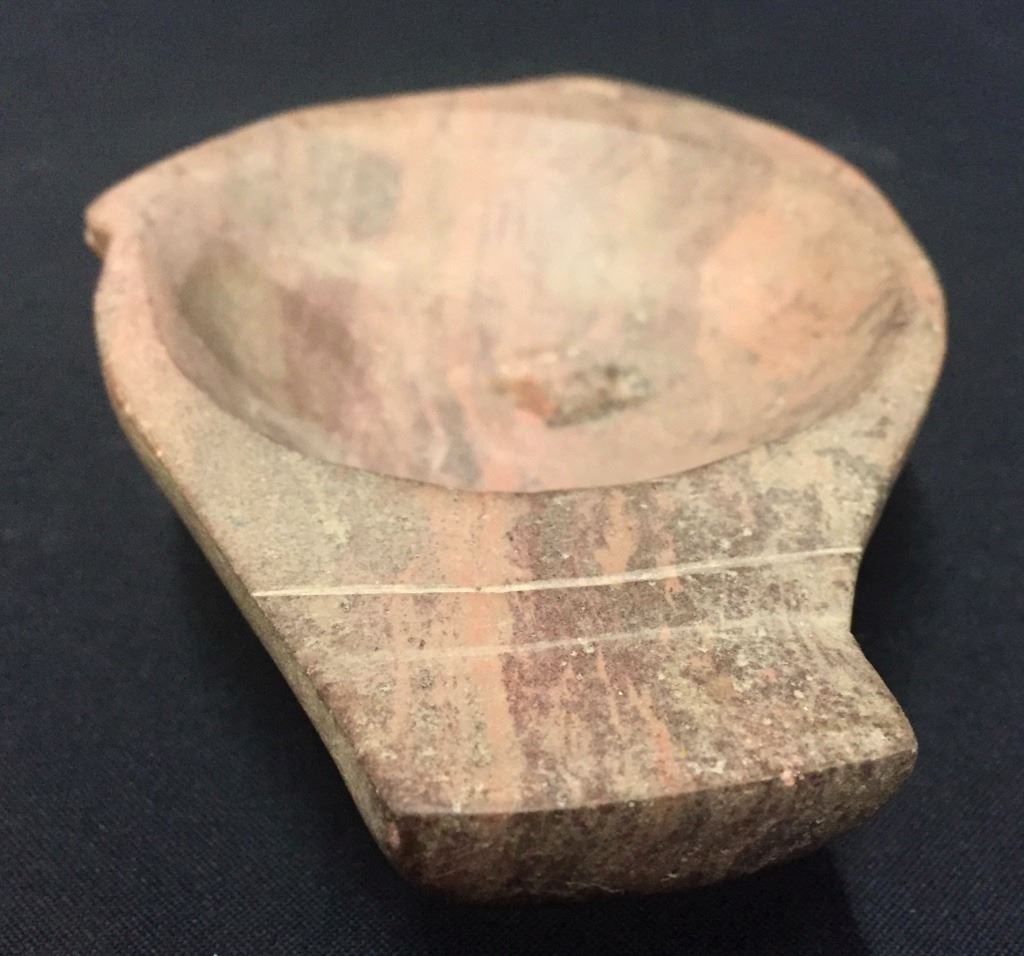 Chumash Stone Effigy Bowl