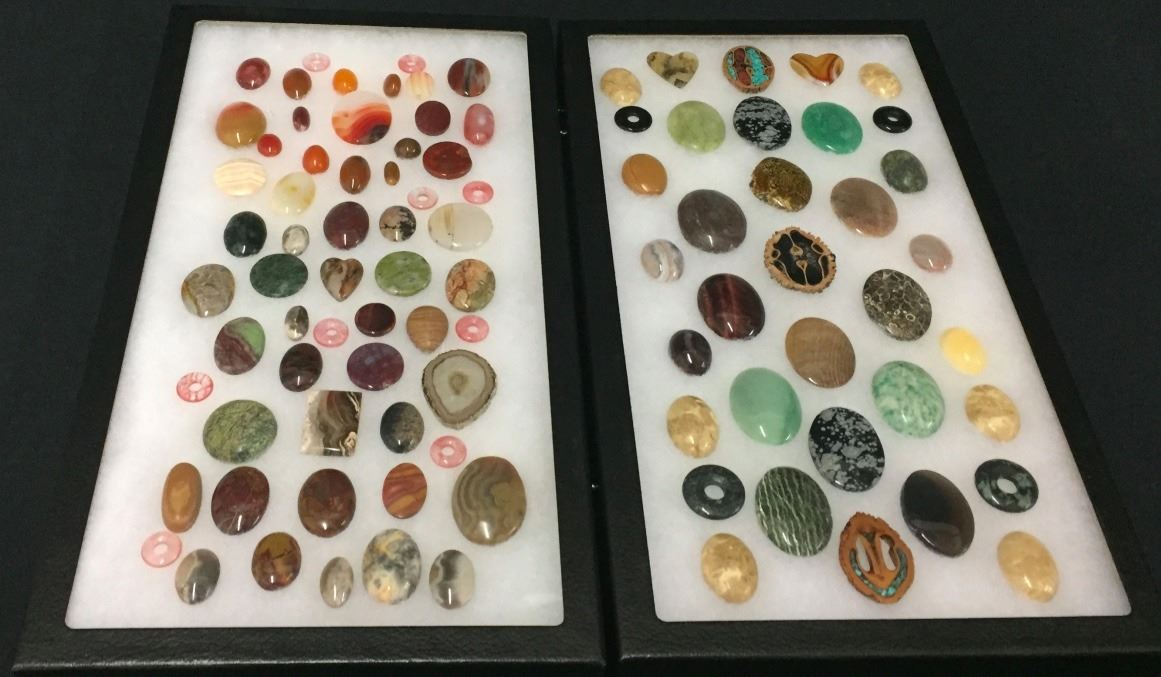 Numerous Gemstone Cabochons