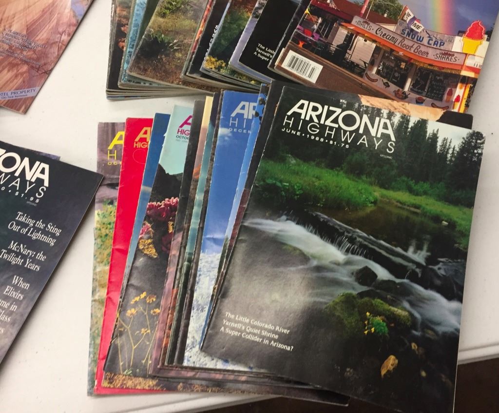 75 Vintage Arizona Highways Magazines