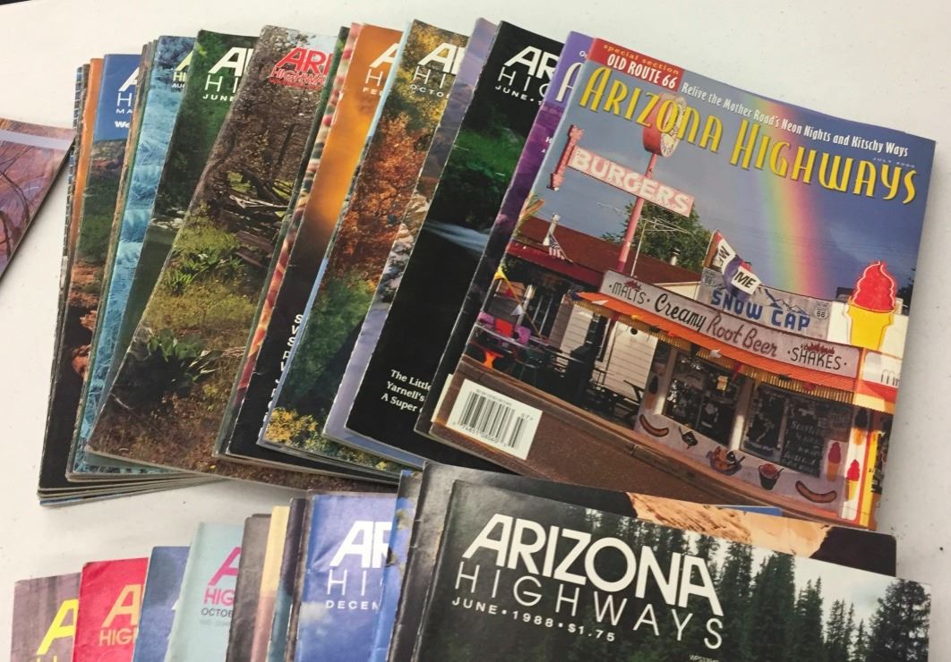 75 Vintage Arizona Highways Magazines