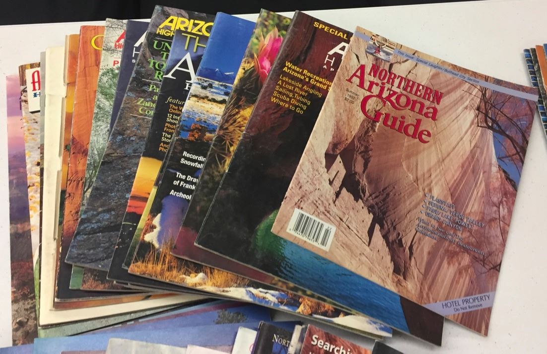 75 Vintage Arizona Highways Magazines