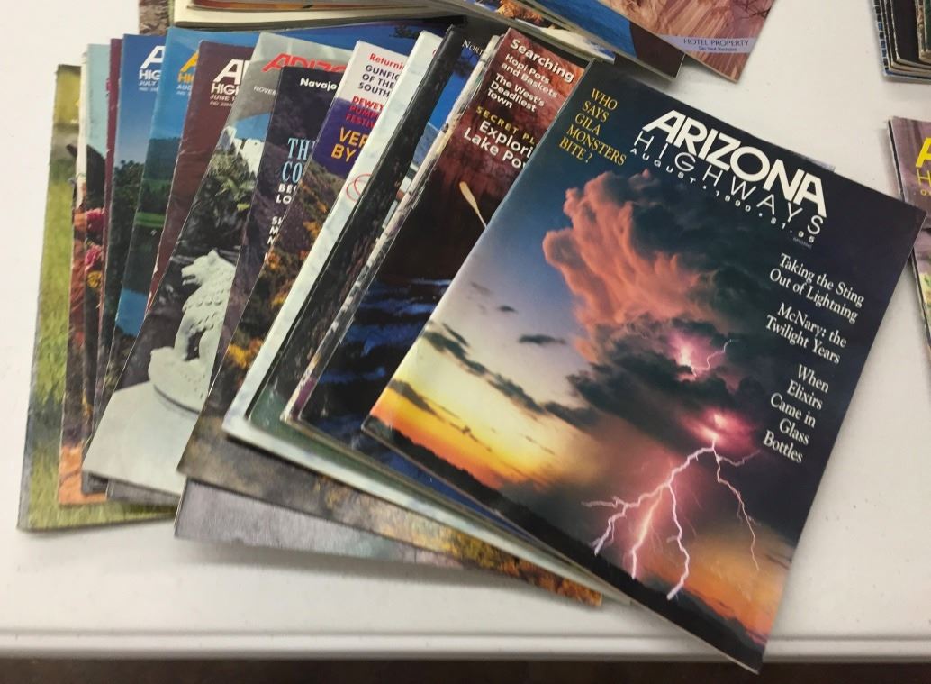 75 Vintage Arizona Highways Magazines