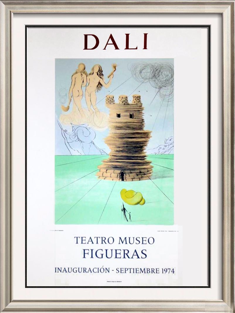 Salvador Dali Surreal Abstract Lithographic Poster Sale