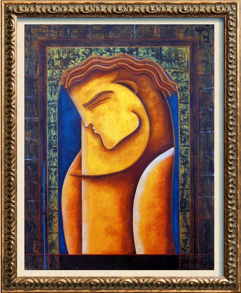 Fantastic Large Original Painting Abstract Gaylord Soli Art Herod X ...