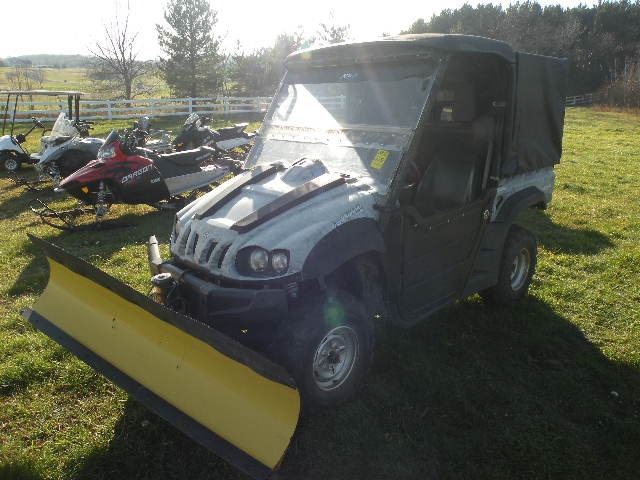 2008 Hisun Q-Link Frontrunner 500 4x4 w/plow SN#-LWGMDTZ028A000730