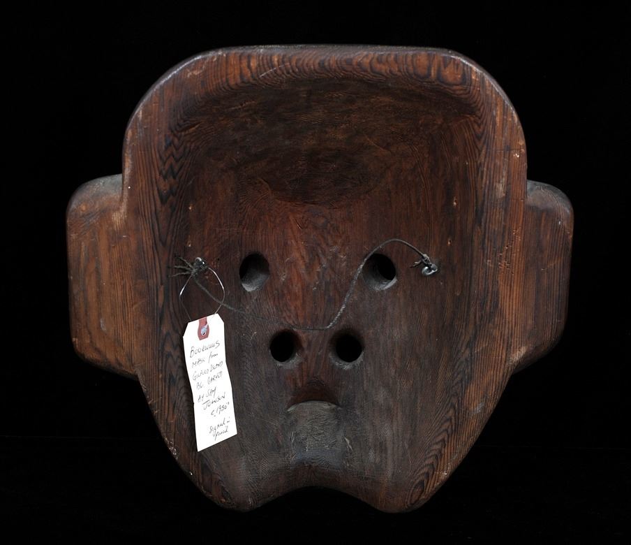 Kwagiulth Bukwus Mask Carved by Sam Johnson - Gilford Island, B.C. ca ...