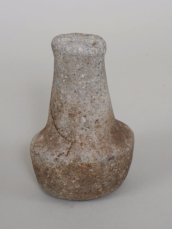 Northwest Coast Stone Maul From the E. Stendahl Collection 6 1/2" H. 4" W.