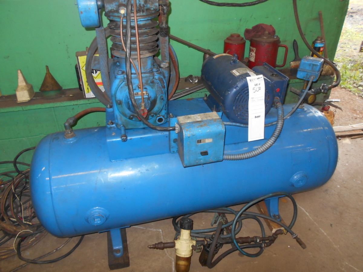 5 HP/ 80 GALLON EMGLO AIR COMPRESSOR