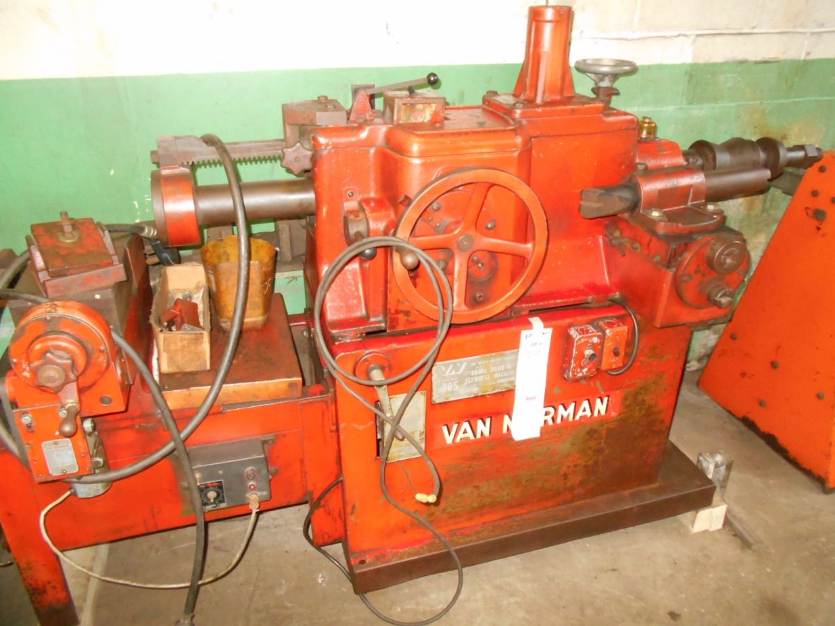 Van Norman Versa Matic Brake & Flywheel Machine