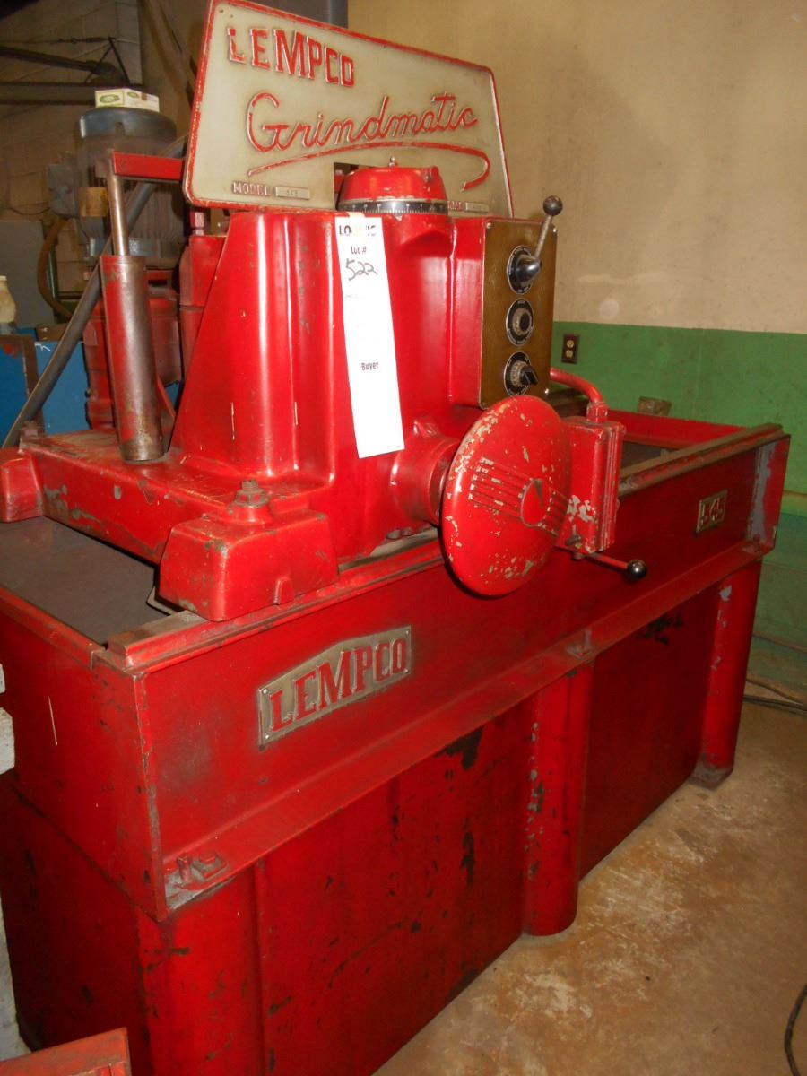 Lempco Grindmatic Surface Grinder