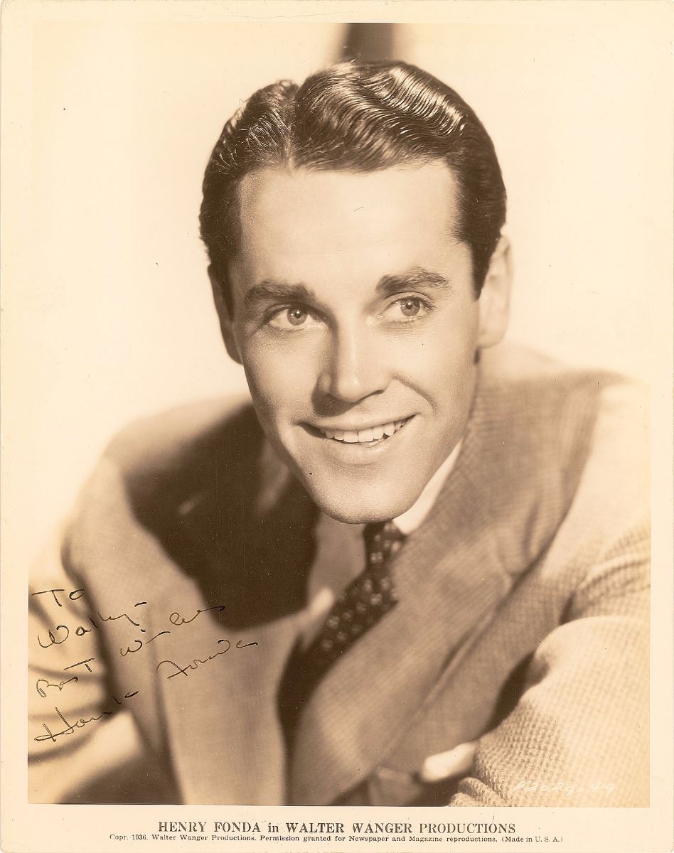 Henry Fonda Signed Photograph