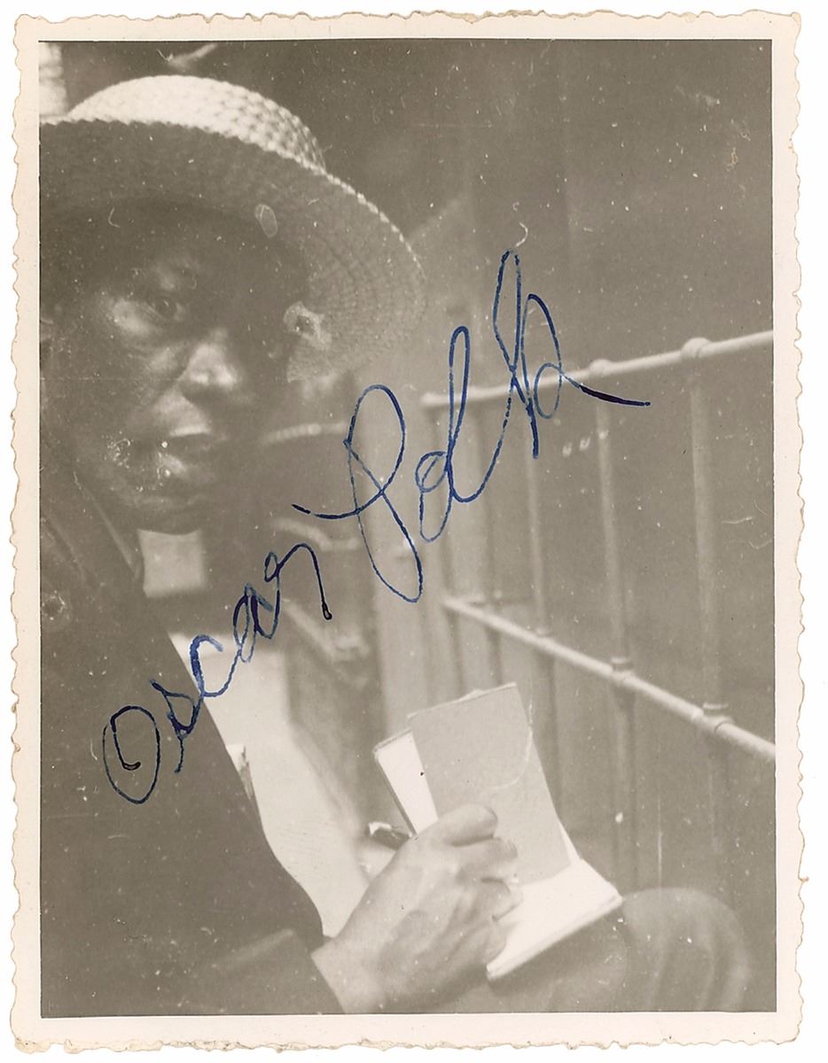 Gone With the Wind: Oscar Polk Signed Candid Photograph