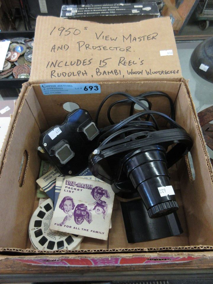 1950s View Master & projector