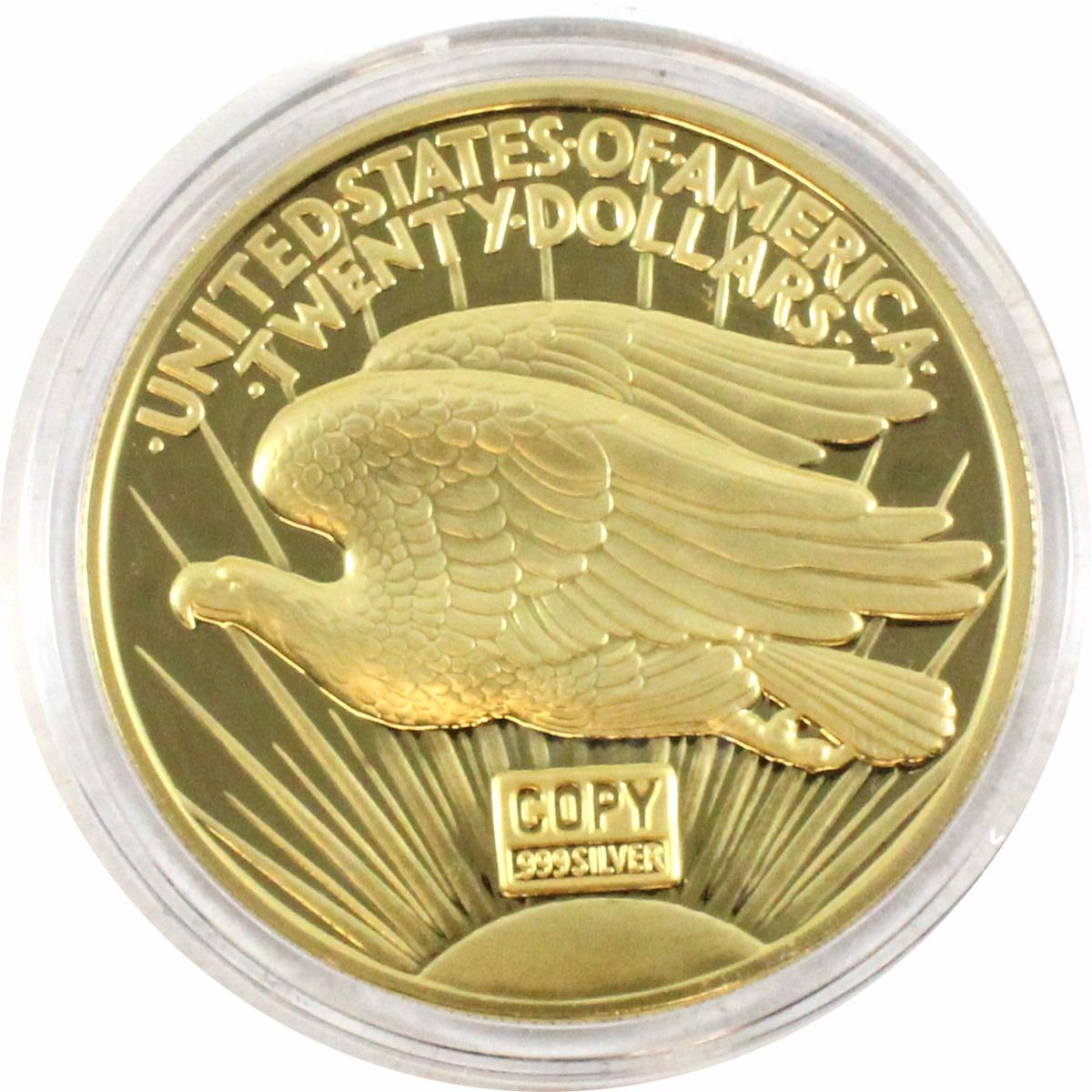 National Collectors Mint Giant Gold Saint-Gaudens 2-coin set. this set ...