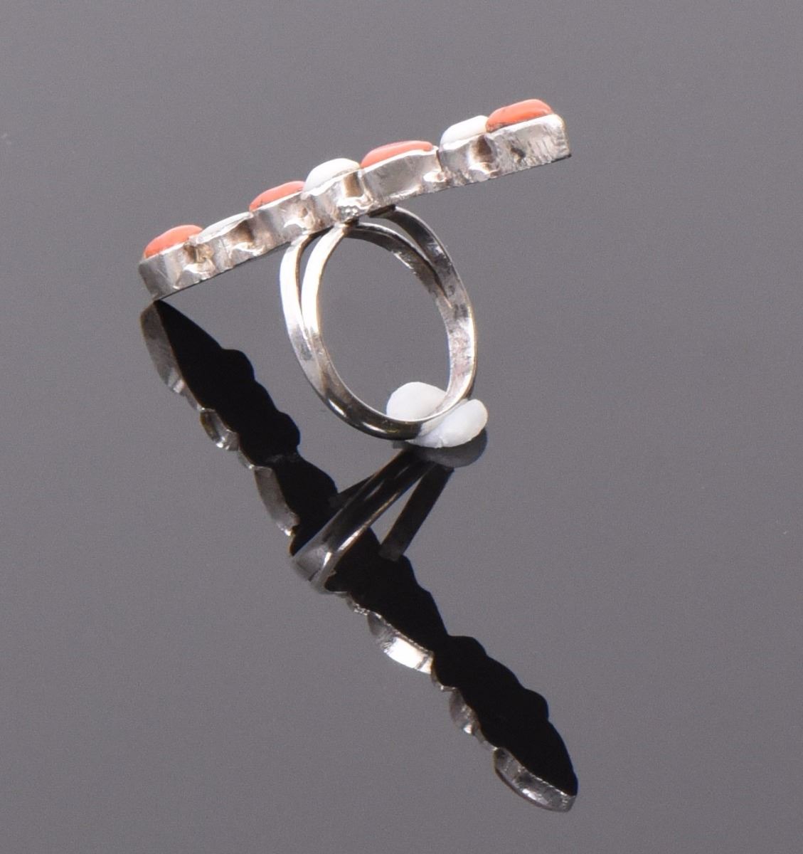 Wayne Etsitty, Navajo, Red Coral And Mother Of