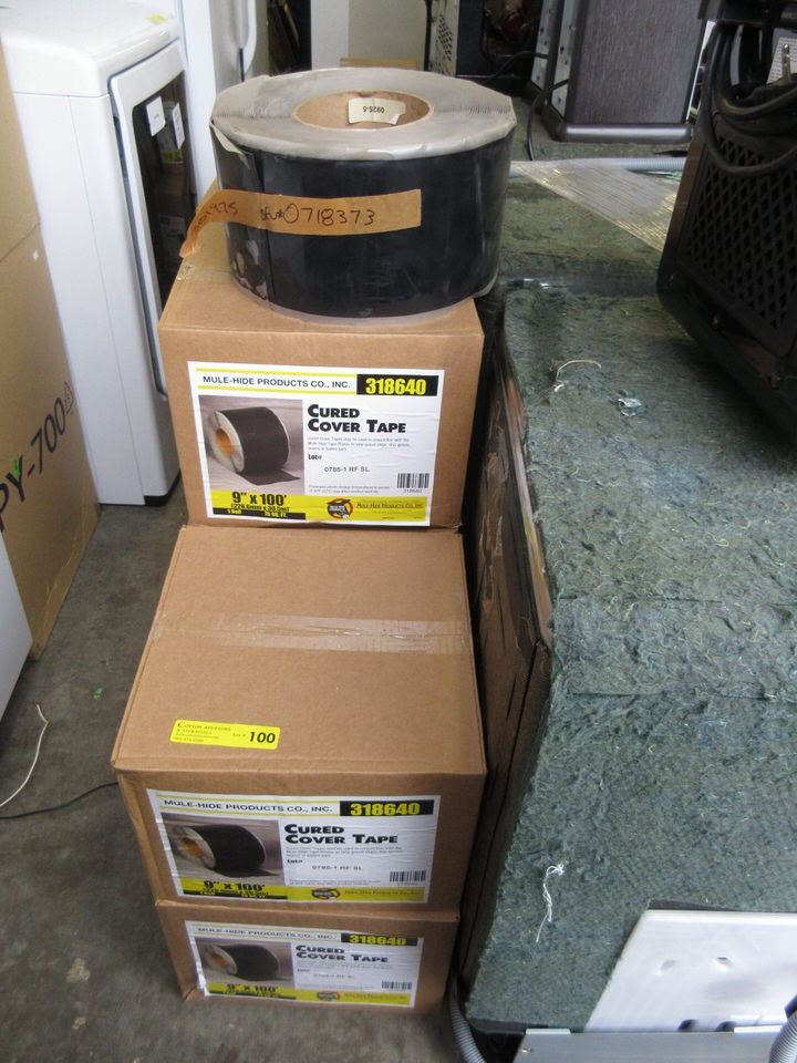 11 Cases of Mule-Hide Cured Cover tape