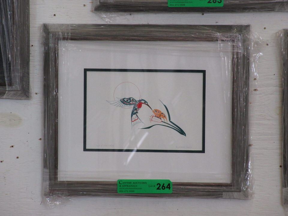 Richard Shorty framed print "Lily of The Valley"