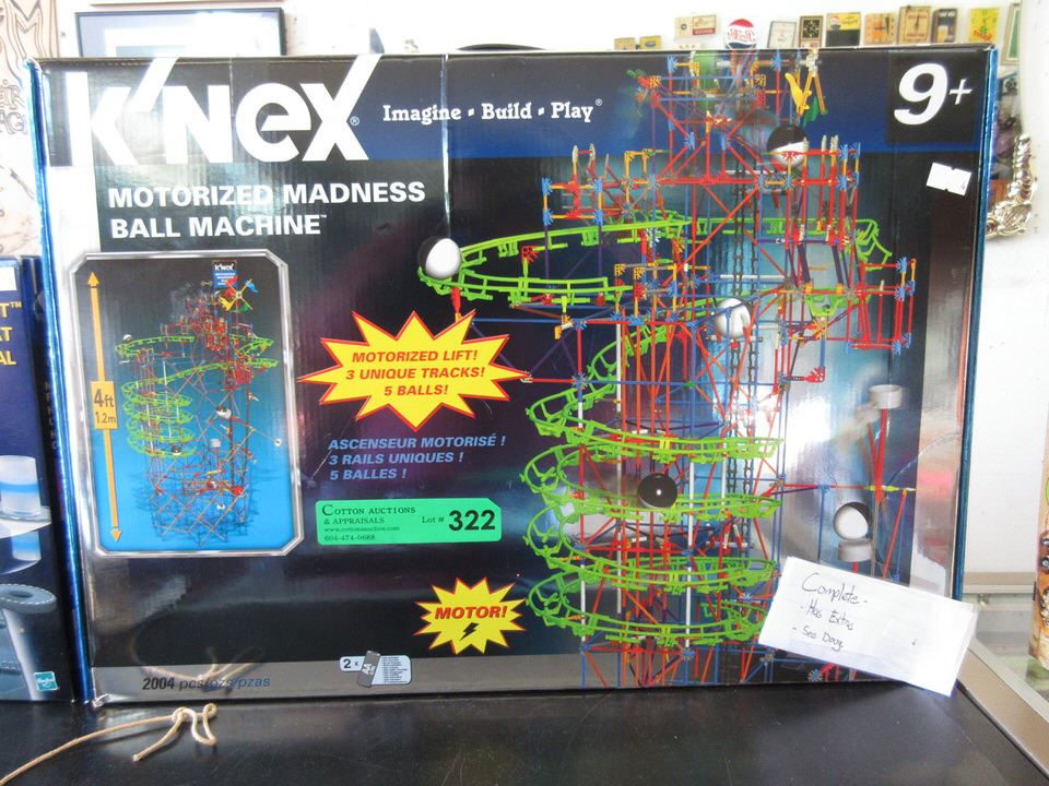 K'nex motorized madness ball machine