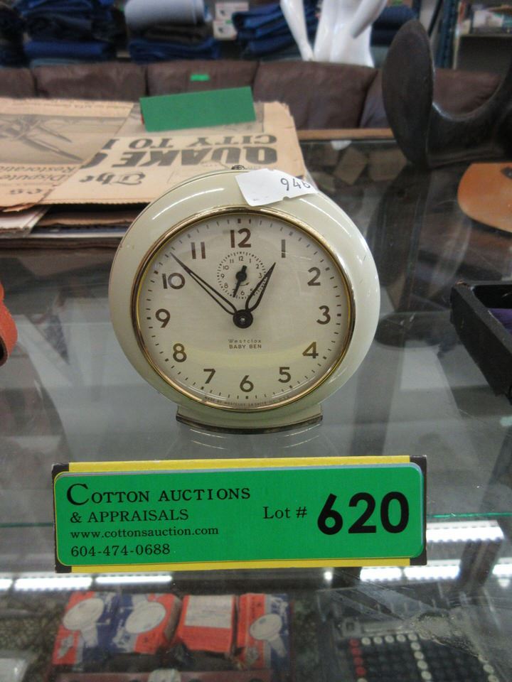 Vintage Westclox Baby Ben alarm clock