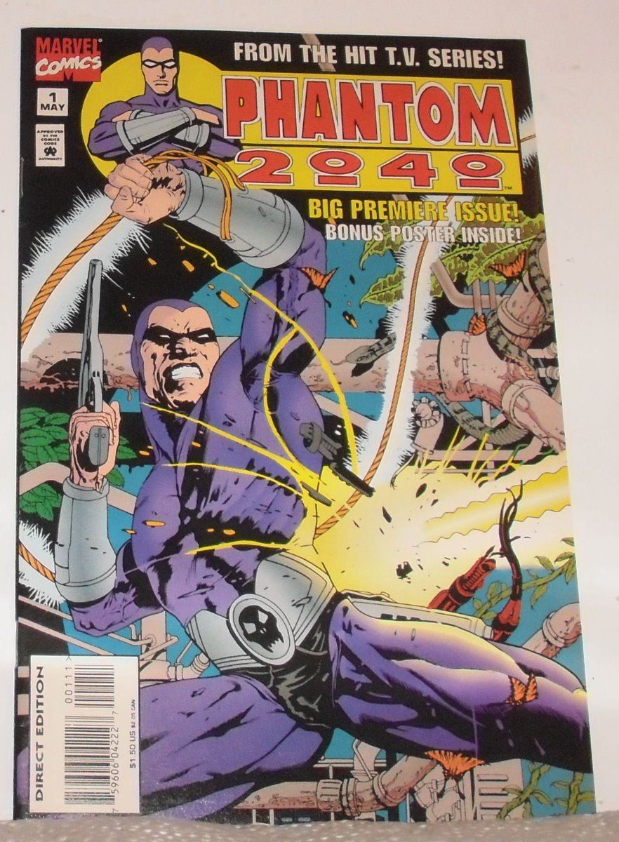 Phantom 2040 Comic Book Big Premiere Issue Volume 1 1 Bande Desinnee