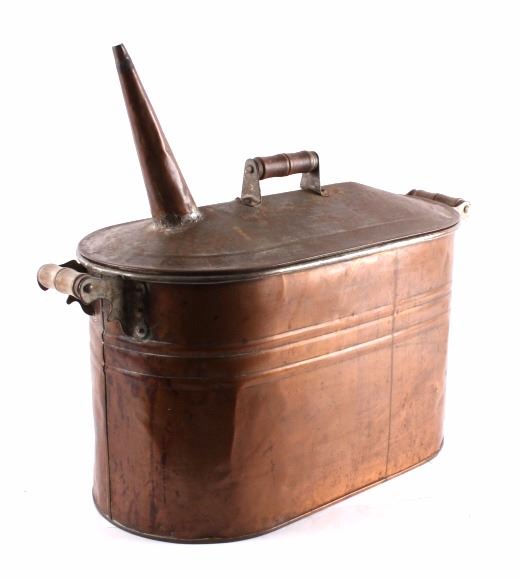 Antique Prohibition Era Copper Boiler Still