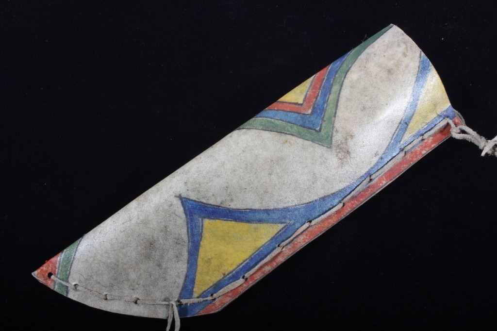 Sioux Parfleche Sheath & Jukescoul Bowie Knife