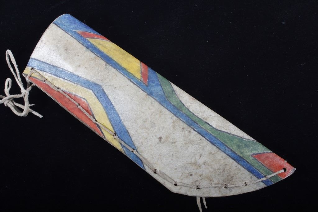 Sioux Parfleche Sheath & Jukescoul Bowie Knife