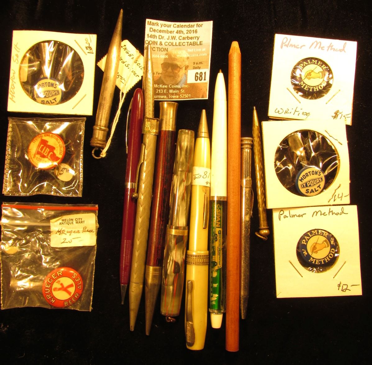 "Radium Point Pen Co. St. Louis" "American Retailers Association ...