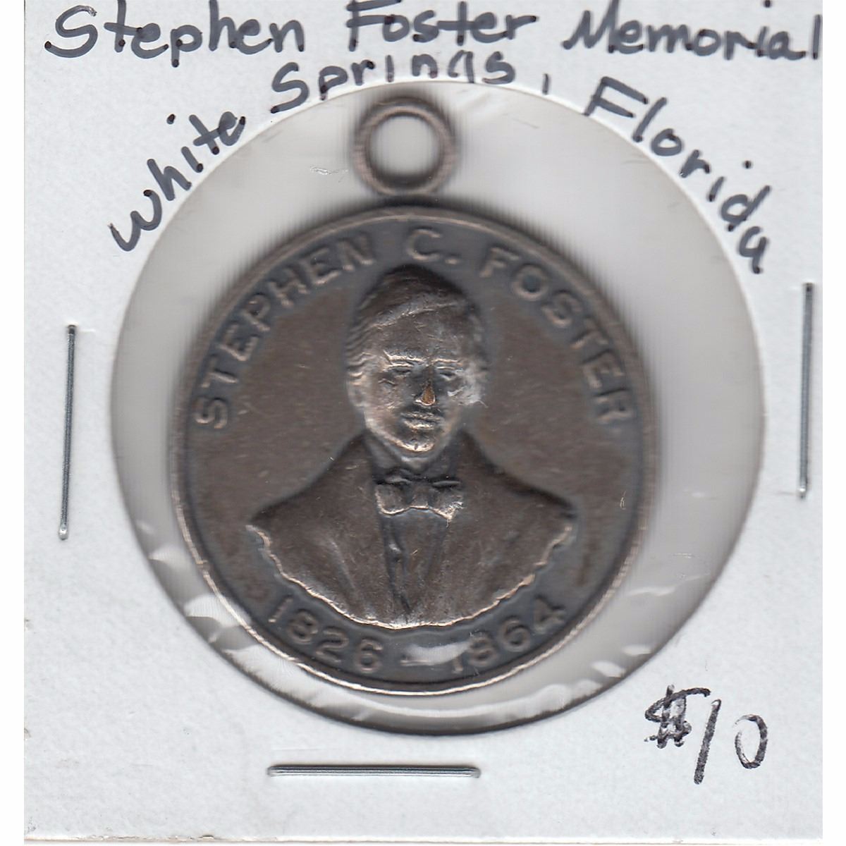 1826-1864 Stephen Foster Memorial White Springs, Florida Commemorative ...
