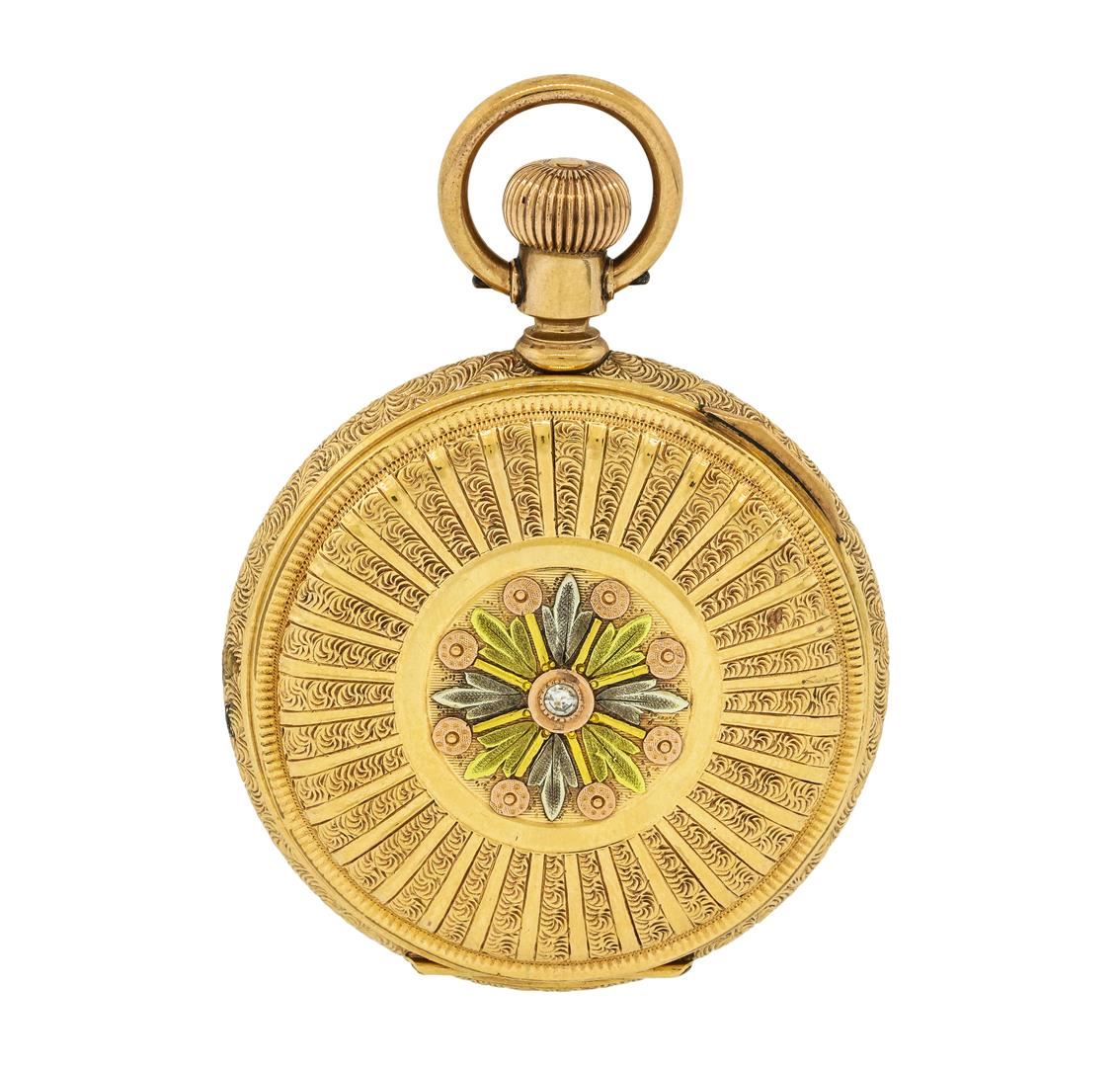 Vintage Waltham Pocket Watch - 10KT Rose Gold