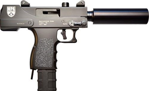 MPA Defender Mini 9mm, Top-Cocking, 3.5" Threaded 1/2x28 BRL, NEW IN BOX