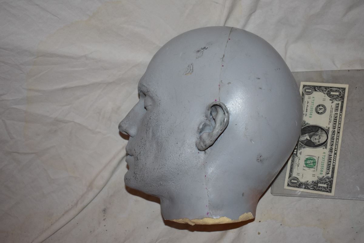 SUPERMAN MAN OF STEEL HENRY CAVILL FULL HEAD LIFE CAST
