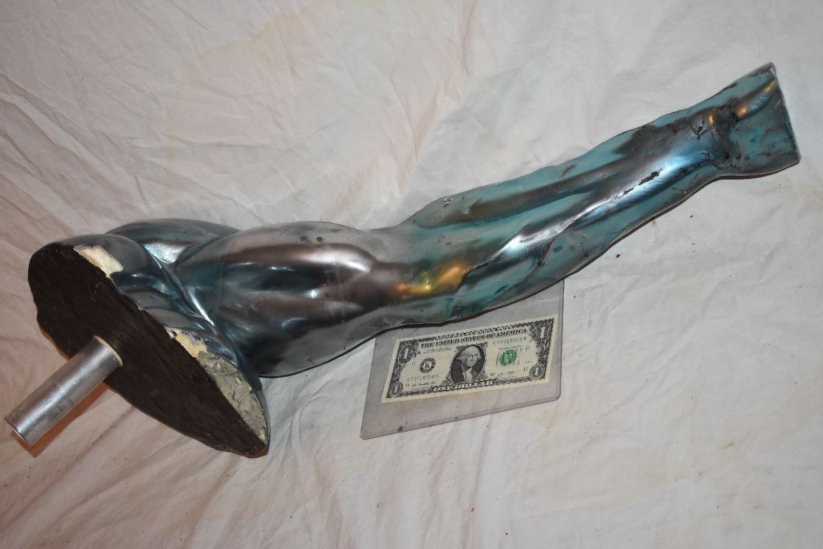 SUPERMAN MAN OF STEEL HENRY CAVILL FULL ARM LIFE CAST USED AS MUSCLE ...