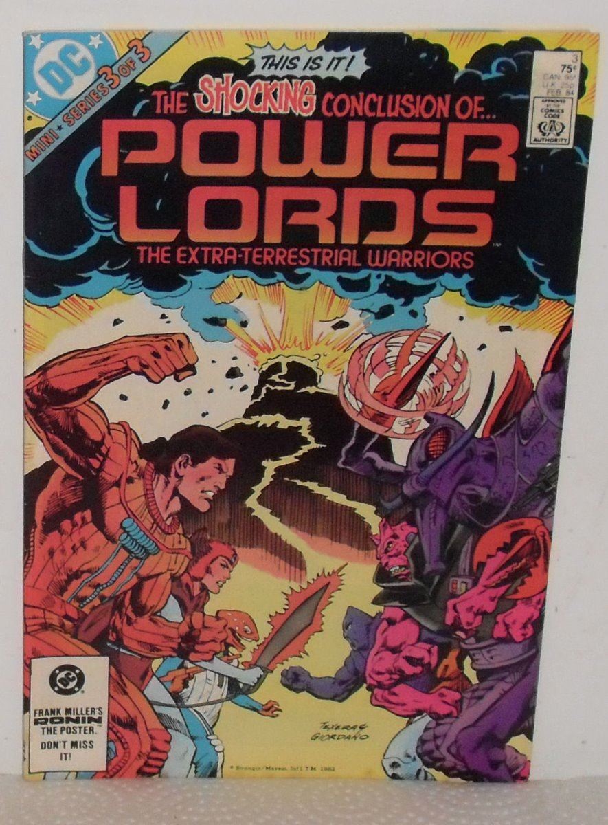 Comic book Power Lords - 1984 - bande dessinee